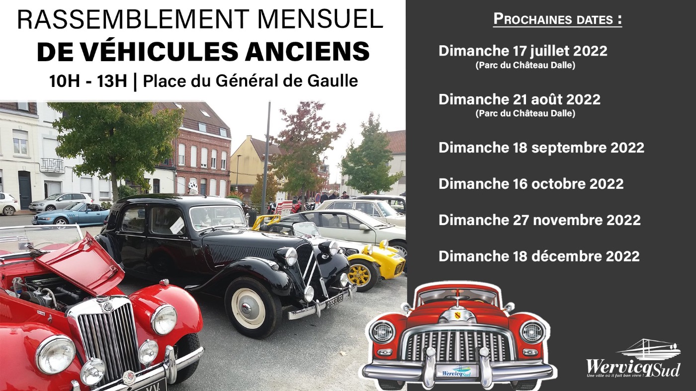 Rassemblement mensuel de véhicules anciens | CARnWAY